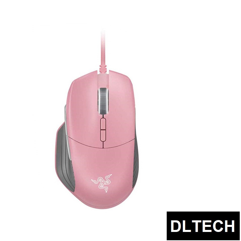 Razer Basilisk Quartz Pink Chroma FPS Gaming Mouse ( RZ01-02330200-R3M1 ...