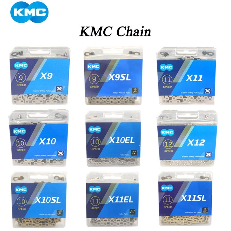 KMC Chain X8 X9 X10 X11 X12 Bicycle Chain 8/9/10/11/12 Speed and Magic ...