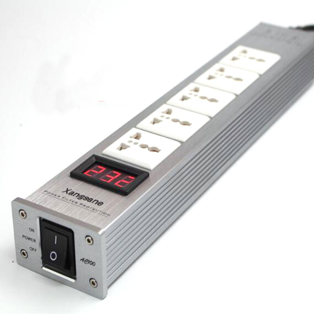 AC100 Audio 5 place Filter AC Power Conditioner Power Filter Purifier ...