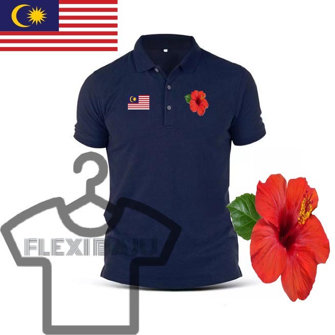 🔥PROMOSI HEBAT🔥 [SULAM] MALAYSIA FLAG + BUNGA RAYA EMBROIDERY/ SULAM ...