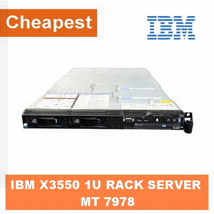IBM X3550 1U RACK SERVER QUAD CORE 2.66GHZ MT 7978 | Shopee Malaysia