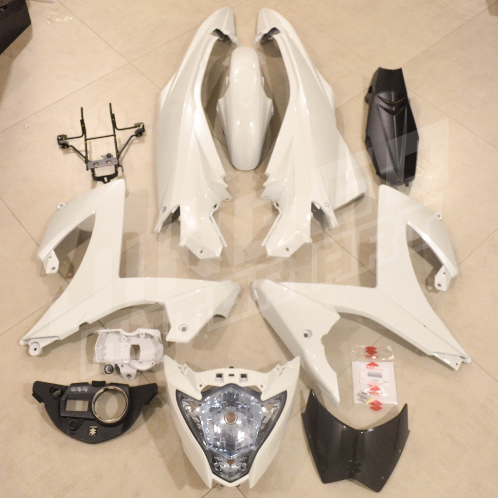 (ORIGINAL)Suzuki Belang SATRIA COVERSET PUTIH | Shopee Malaysia