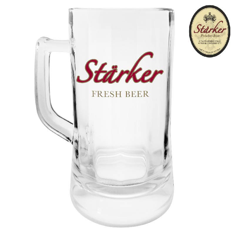Starker 500ml Munich Glass Beer Mug (1 pint) | Shopee Malaysia