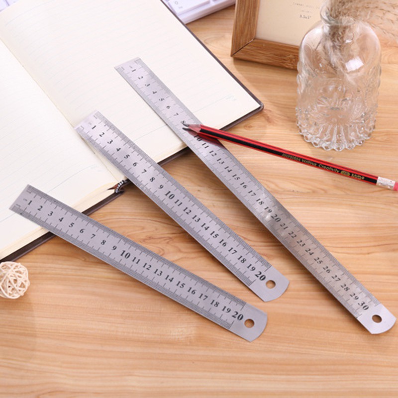 Stainless Steel Ruler, Metal Ruler Stainless Steel Ruler Straight Edge ...