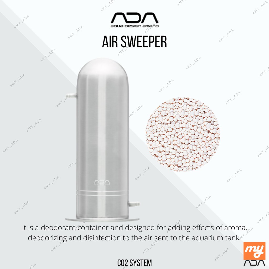 ADA Air Sweeper (Air Freshener For Aquarium) Aqua Design Amano | Shopee ...
