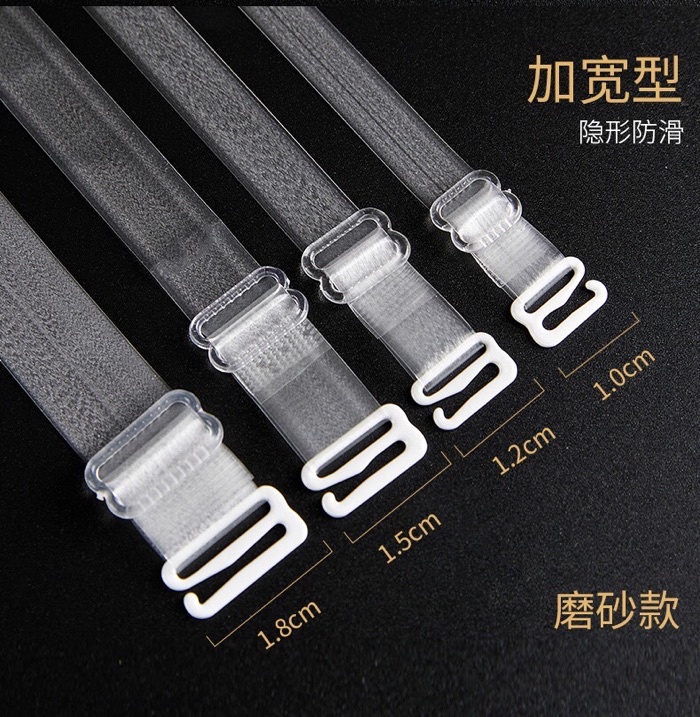 (Ready stock ) 1pair Transparent Invisible Adjusted Bra Strap Women ...