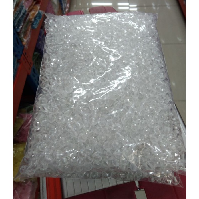 PUTIH Plain White Globe Beads 1 Pound | Shopee Malaysia