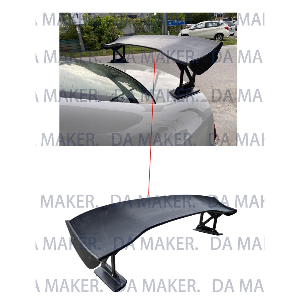 HONDA CIVIC FD JS RACING REAR SPOILER GT WING | Shopee Malaysia
