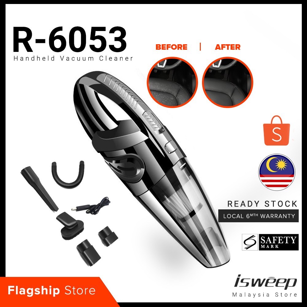 [READY STOCK] Rechargeable wireless Car vacuum Cleaner Mini Vacum ...