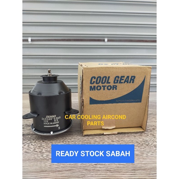 ORIGINAL DENSO COOL GEAR RADIATOR FAN MOTOR TOYOTA CAMRY 04' ACV30 ...