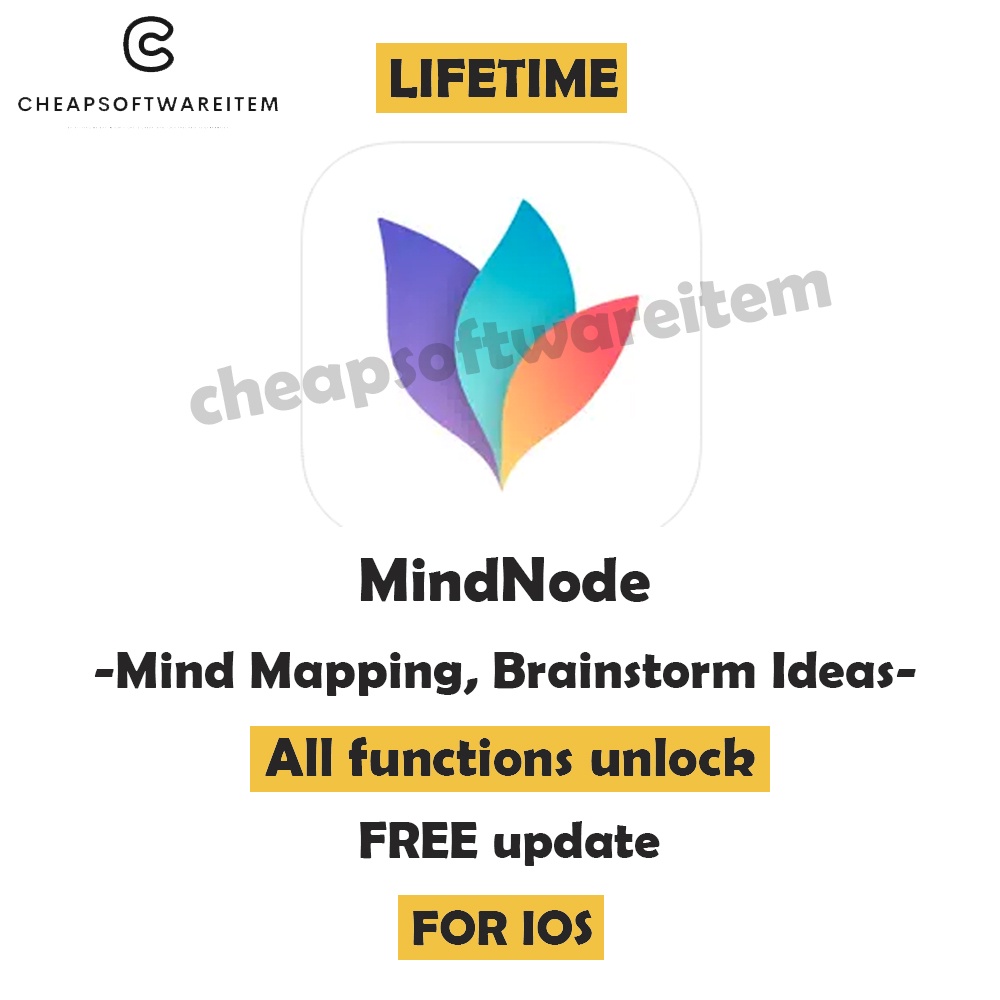 MindNode PLUS | Mind Map & Outline (FOR IPAD/IPHONE) LIFETIME | Shopee ...