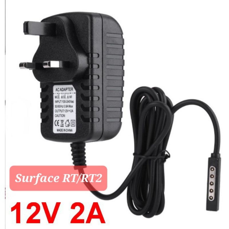 High Quality 12V 2A Power Adapter for Tablet Microsoft Surface RT/RT2 ...