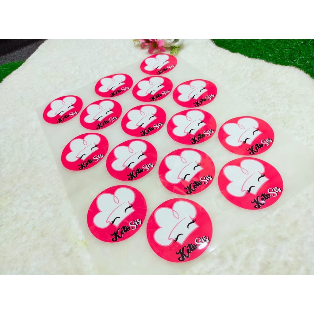 STICKER IRON ON LOGO / DTF LOGO / STICKER BAJU [YOUR OWN DESIGN ...