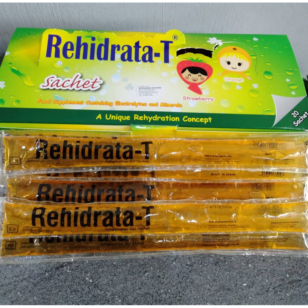 Rehidrata-T rehydration gel Sachet (1 sachet) | Shopee Malaysia