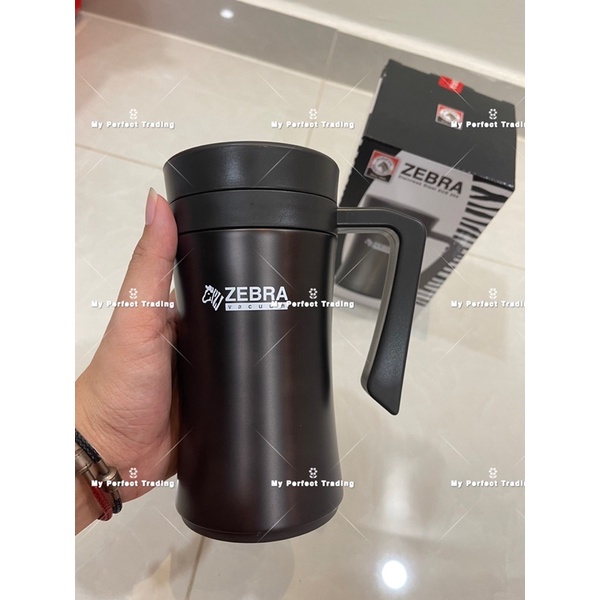 Zebra SUS304 Stainless Steel CURVE Vacuum Mug 0.45L (450ml)/THAILAND ...