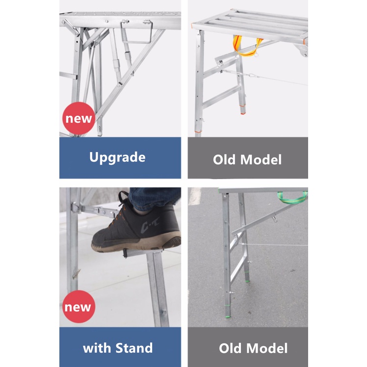 Telescopic Lifting Foldable Folding Work bench Workbench Platform High ...