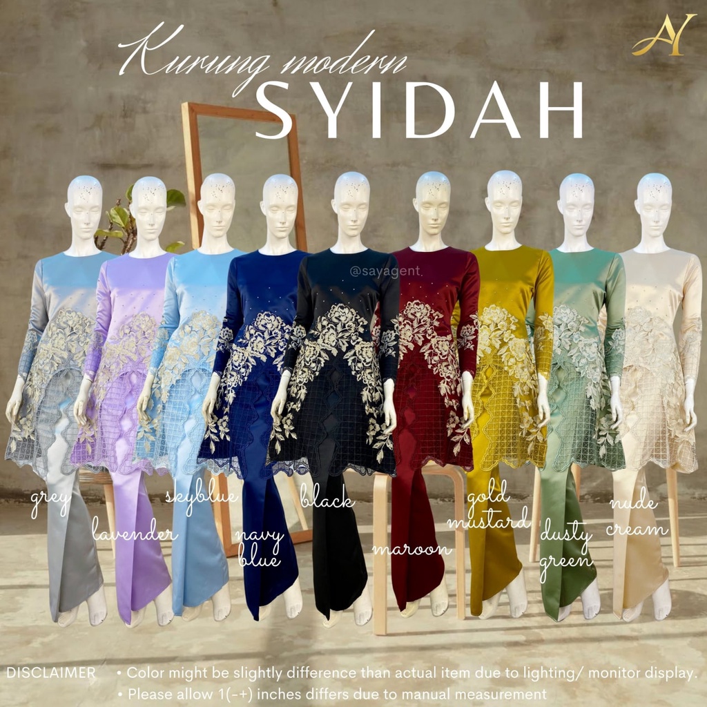 Kurung Modern Syidah (XL) | Shopee Malaysia