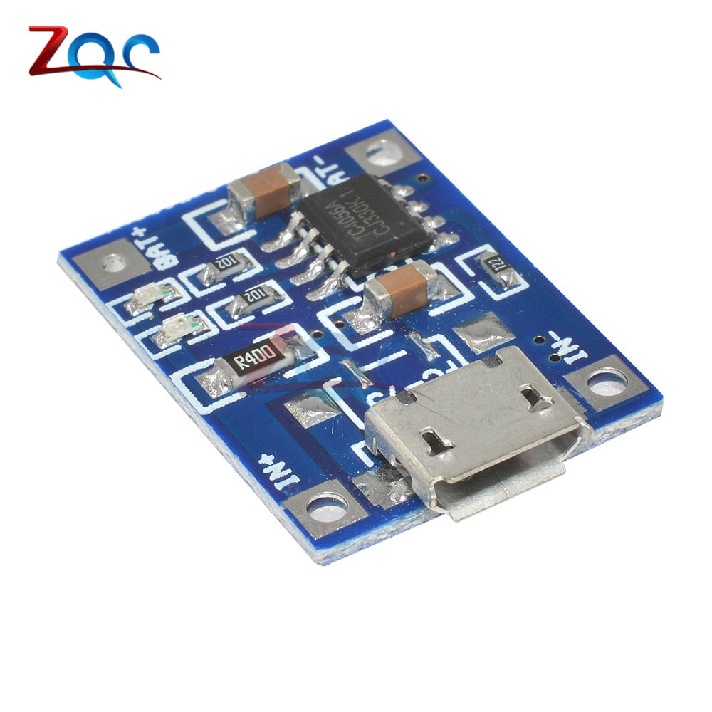 type-c Micro Mini USB 5V 1A 18650 TP4056 Li-ion Lithium Battery Charger ...