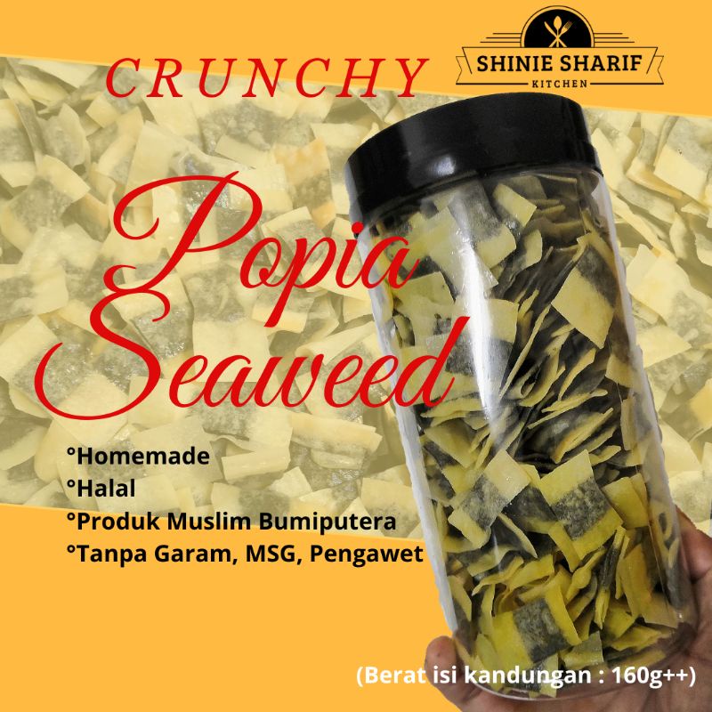 POPIA SEAWEED, POPIA MINI UDANG SPICY, POPIA SIMPUL, POPIA SERUNDING ...