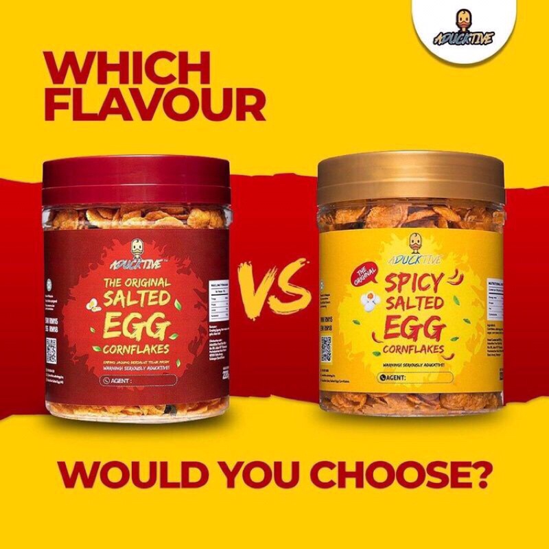 aAducktive Spicy Salted Egg Confleks /Mellow Pretzel, Mellow Crunch ...