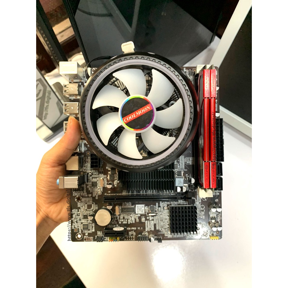 Combo main x58 cpu x5670 6 Cores 12 Threads 16gb ram for gaming ...