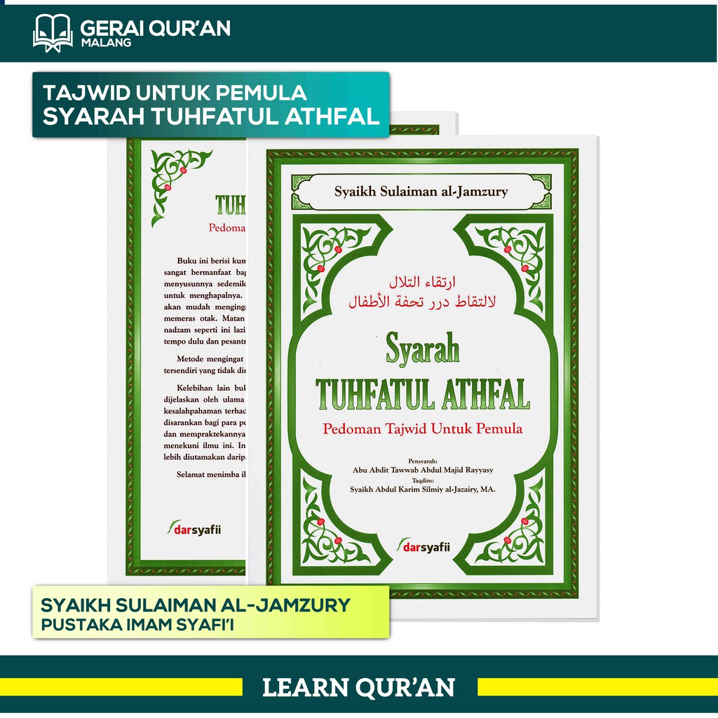 Syarah Matan Tuhfatul Athfal Tajweed Guidelines For Beginners - Reader ...