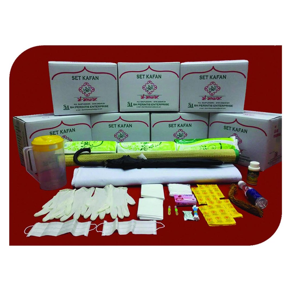 Set Lengkap Pengurusan Jenazah Islam Al Anwar | Shopee Malaysia