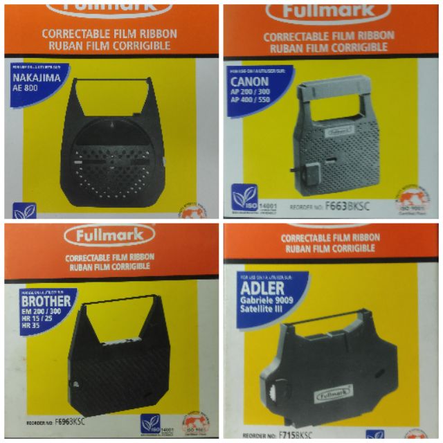 Correctable Film Ribbon Typewriter electronic Cartridge lift off tape ...