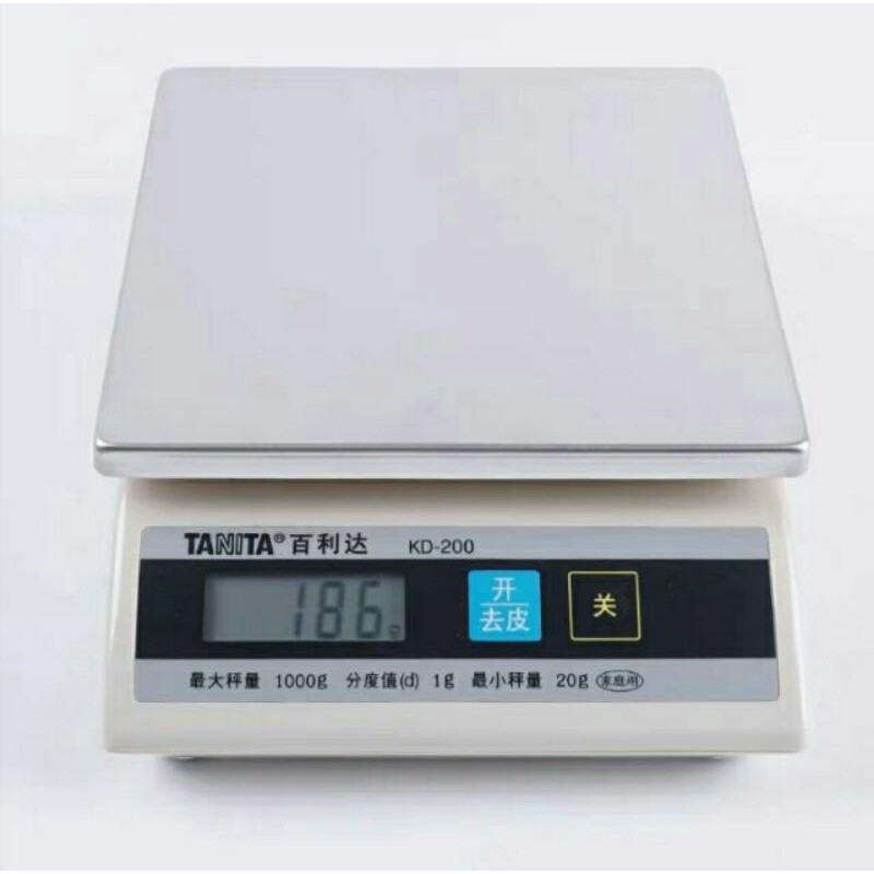 2KG TANITA Digital Electronic Balancing Kitchen Scale KD-200 (Ready ...
