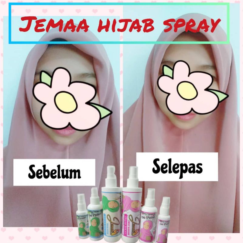 💖JEMAA HIJAB SPRAY 🧕 | Shopee Malaysia