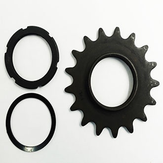 FIXED BIKE COG 17T HUB DOL TRAP LOCK RING SPACER FIXED GEAR LOCK RING ...