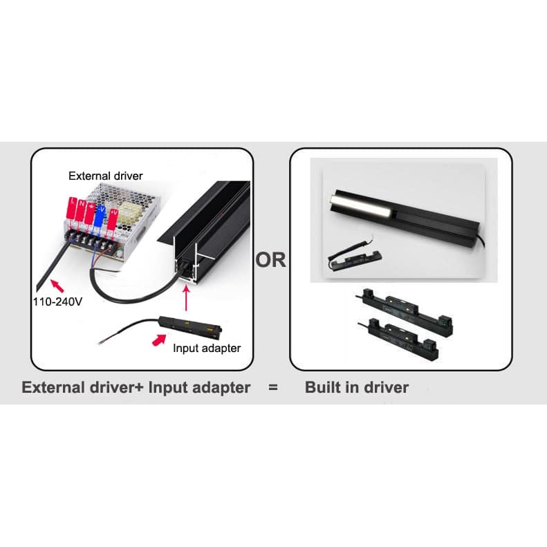 Magnetic LED Track Light DRIVER TRANSFORMER -磁铁轨道条电源 | Shopee Malaysia