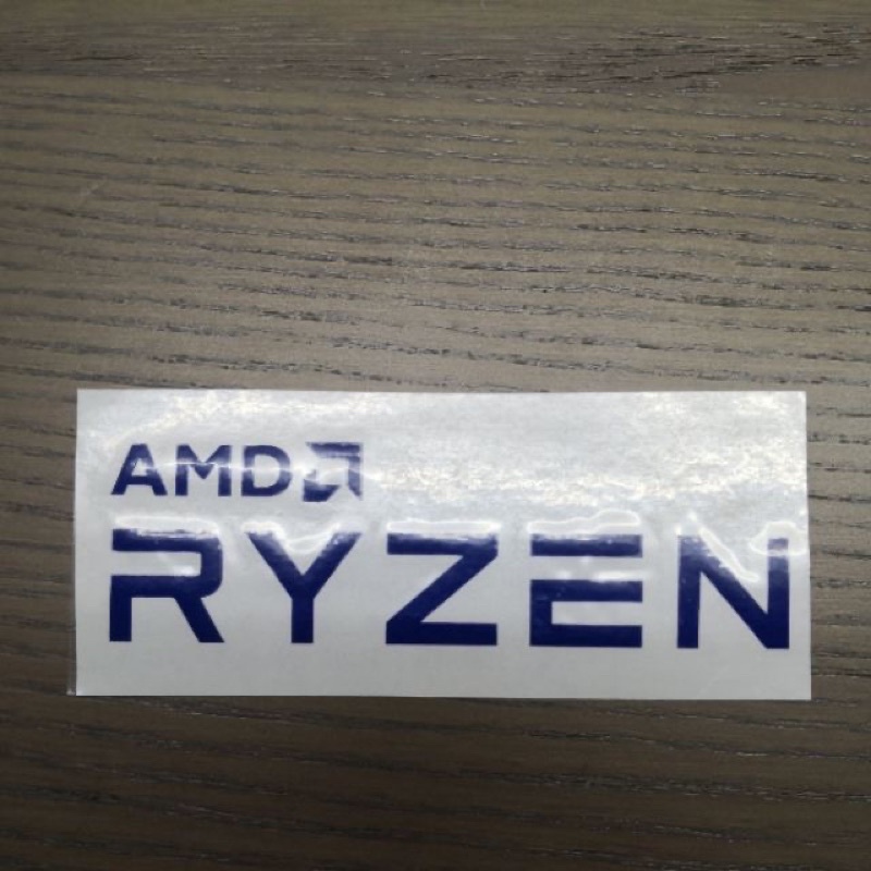 AMD Ryzen (Size: 10cm x 3cm) Sticker Decals | Shopee Malaysia
