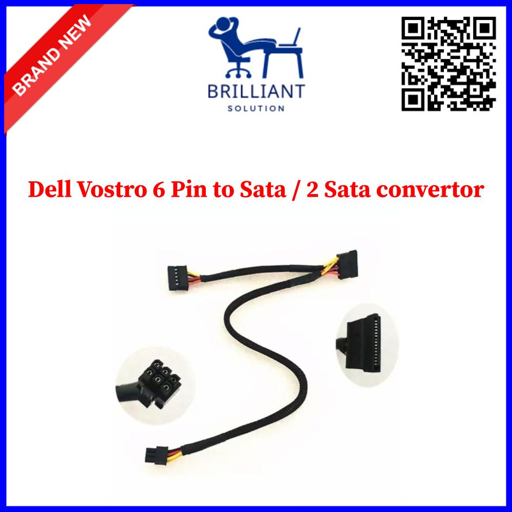 Dell mainboard 6 Pin to Sata cable \ converter ( Vostro 3650 \ 3653 ...