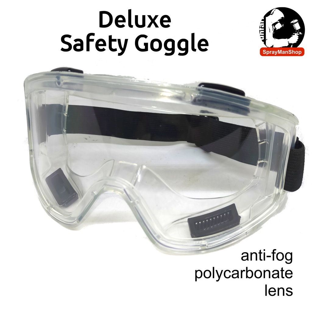 Deluxe Overspray Safety Goggle Spray Painting Industrial Safety Uses ...