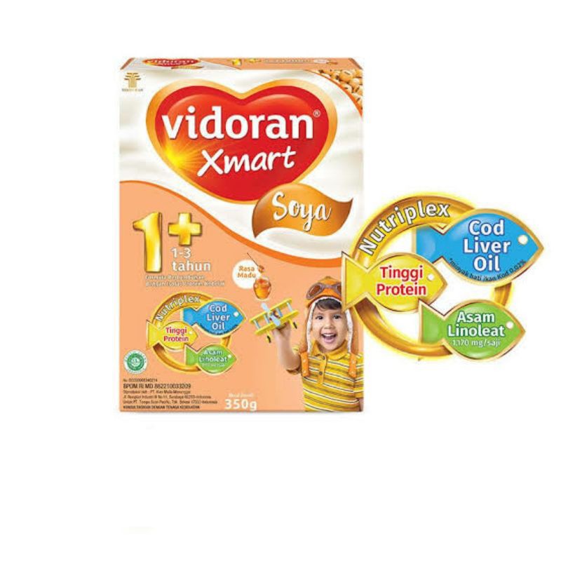 Vidoran Xmart SOYA 1+ Honey Level 1 [350 Gram] NEW PACKAGING BOX ...