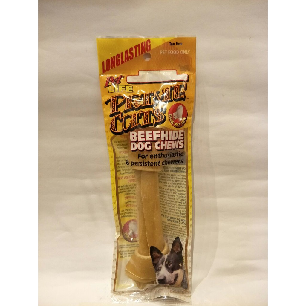 Beefhide Dog Chews (Natural Knotted bone 7-7.5") | Shopee Malaysia