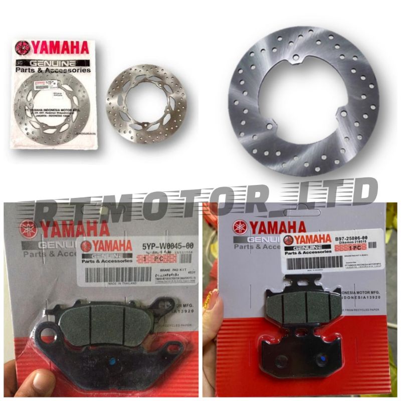YAMAHA R15 V3 MT15 FRONT AND REAR BRAKE DISC PIRING DISC PLATE MT15 R15 ...