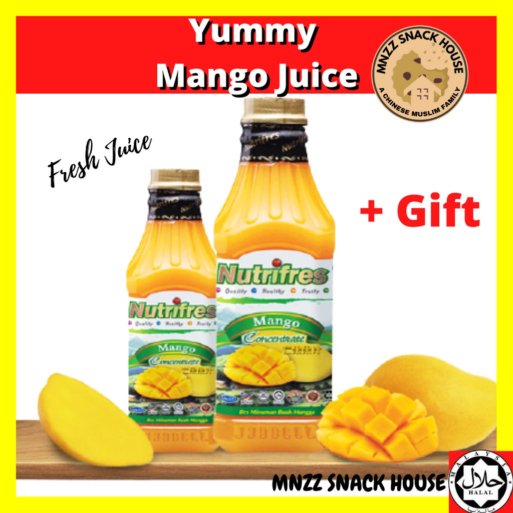 🔥 READY STOCK 🔥 Mango Juice Mangga Jus Drinks Groceries snack minuman ...