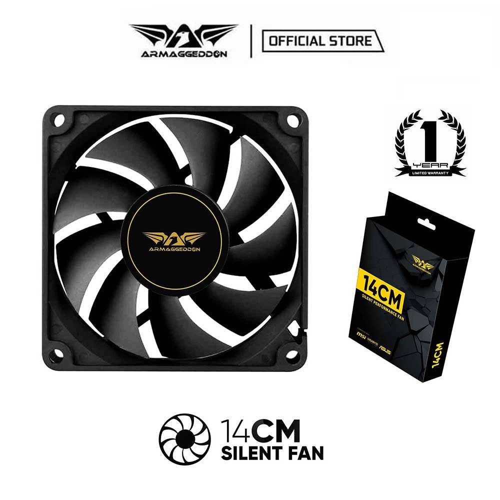 Armaggeddon Silent PC Cooling Fan ( 12CM / 14CM ) | Shopee Malaysia