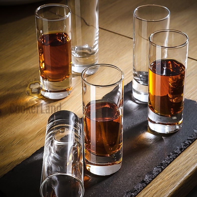Straight Shot Glass/Bullet Glass/Whisky Cup/Liquor Soju Glass/Rice Wine ...