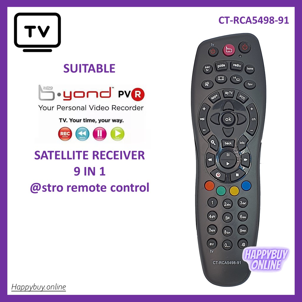 CENTO @STRO Remote Control 9 IN 1 @STRO STC Decorder Remote HYPP TV ...