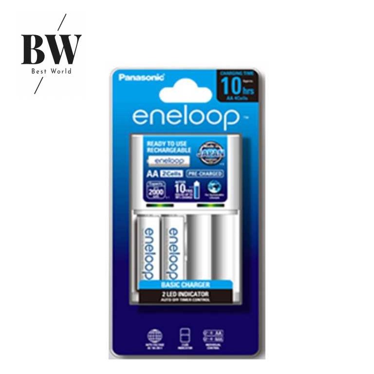 PANASONIC ENELOOP BASIC CHARGER 10H-2 CELLS | Shopee Malaysia