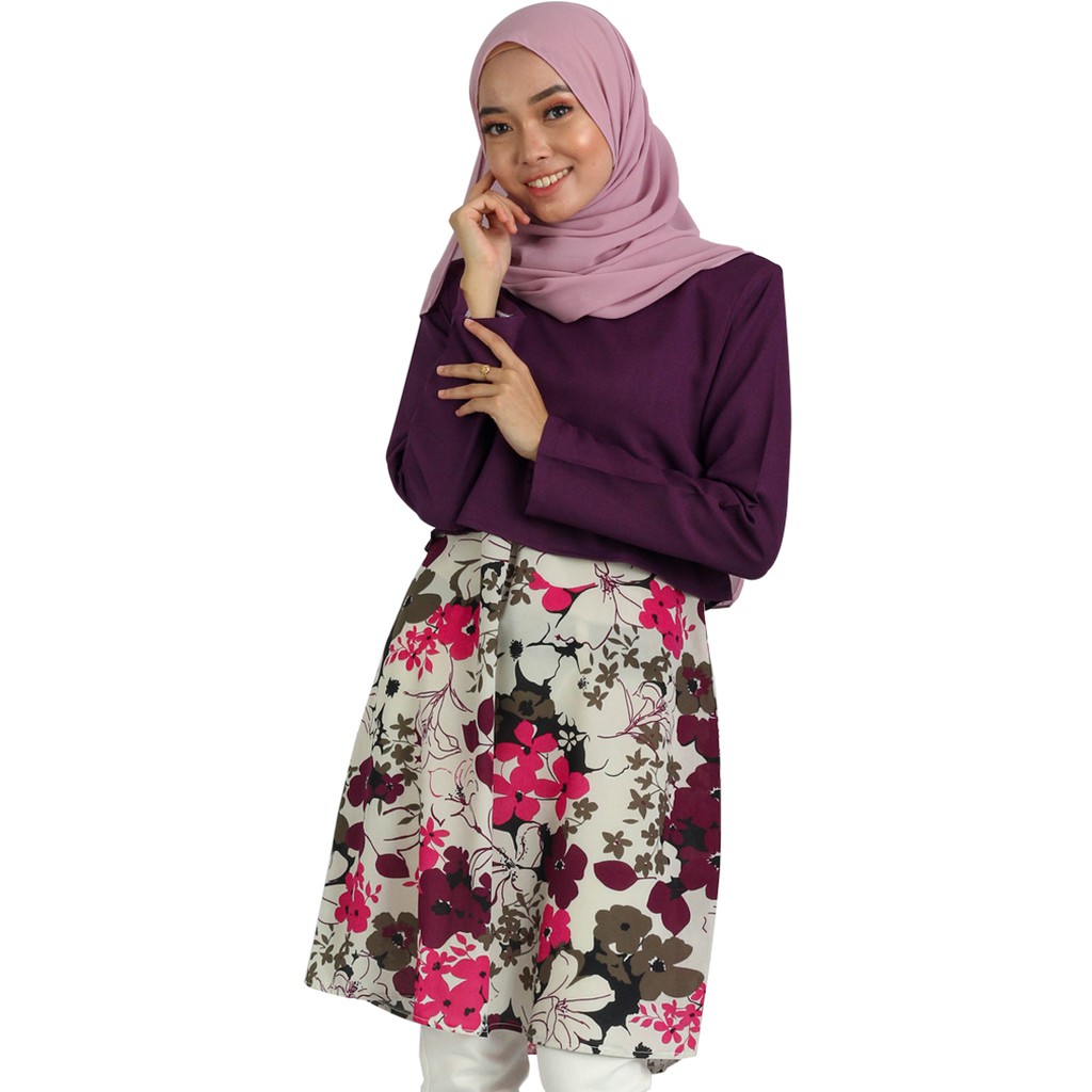 AZYA Blossom Tunic | Ready Stock Malaysia | Shopee Malaysia