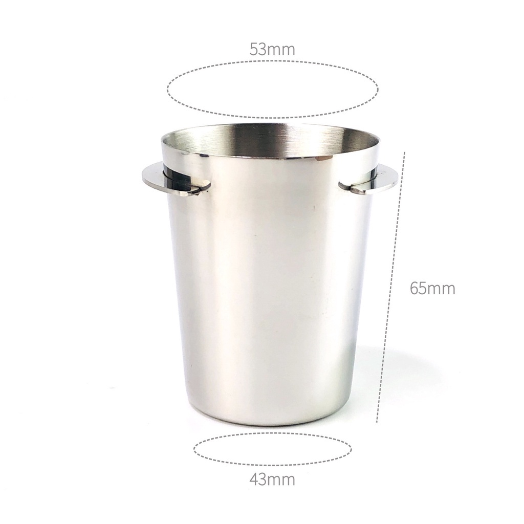 ( Ready Stock ) Coffee Espresso Dosing Cup Stainless Steel Plastic PC ...