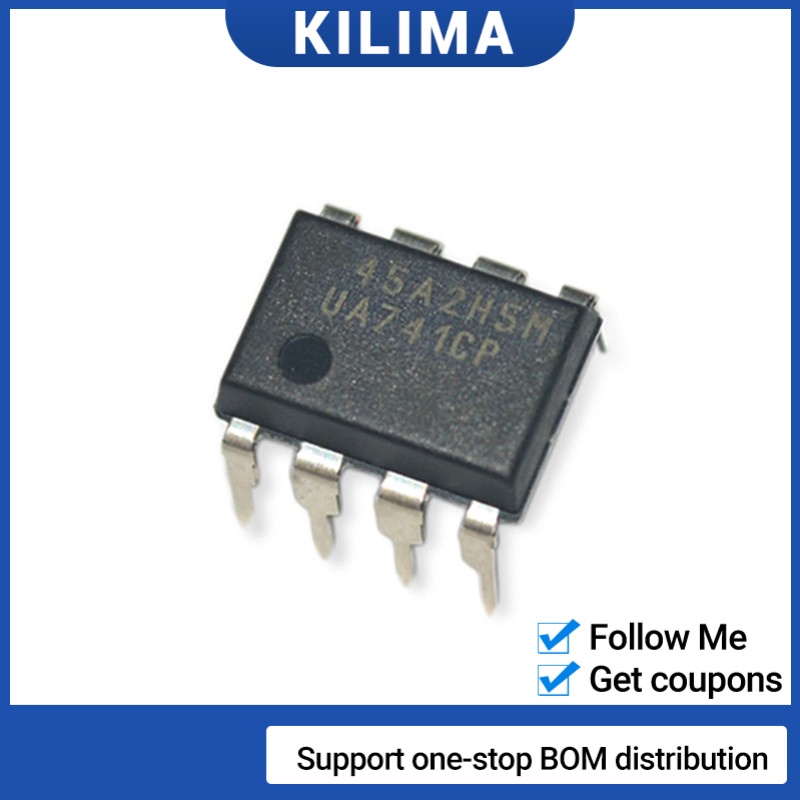20Pcs Original UA741 UA741CN UA741CP DIP-8 OP Operational Amplifier | Shopee Malaysia