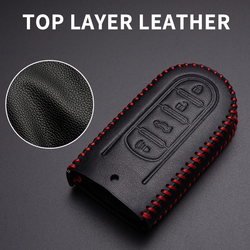 Perodua Bezza 2024 Alza Axia 2022 Myvi Aruz 2021 Genuine Leather Key ...