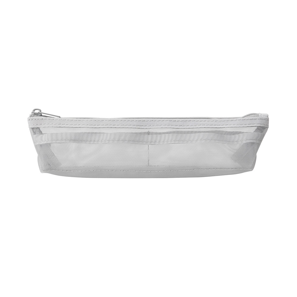 MUJI Nylon Mesh Pen Case With Gusset | Shopee Malaysia