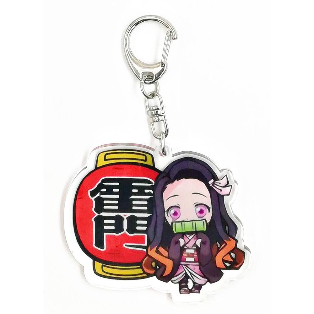 Demon Slayer Kimetsu no Yaiba Keychain Tanjiro Kamado Nezuko Kamado ...