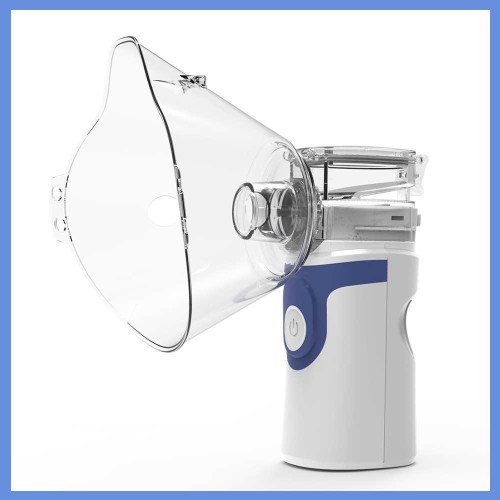 Home Use Mini Handheld Silent Inhale Nebulizer Ultrasonic Atomization ...